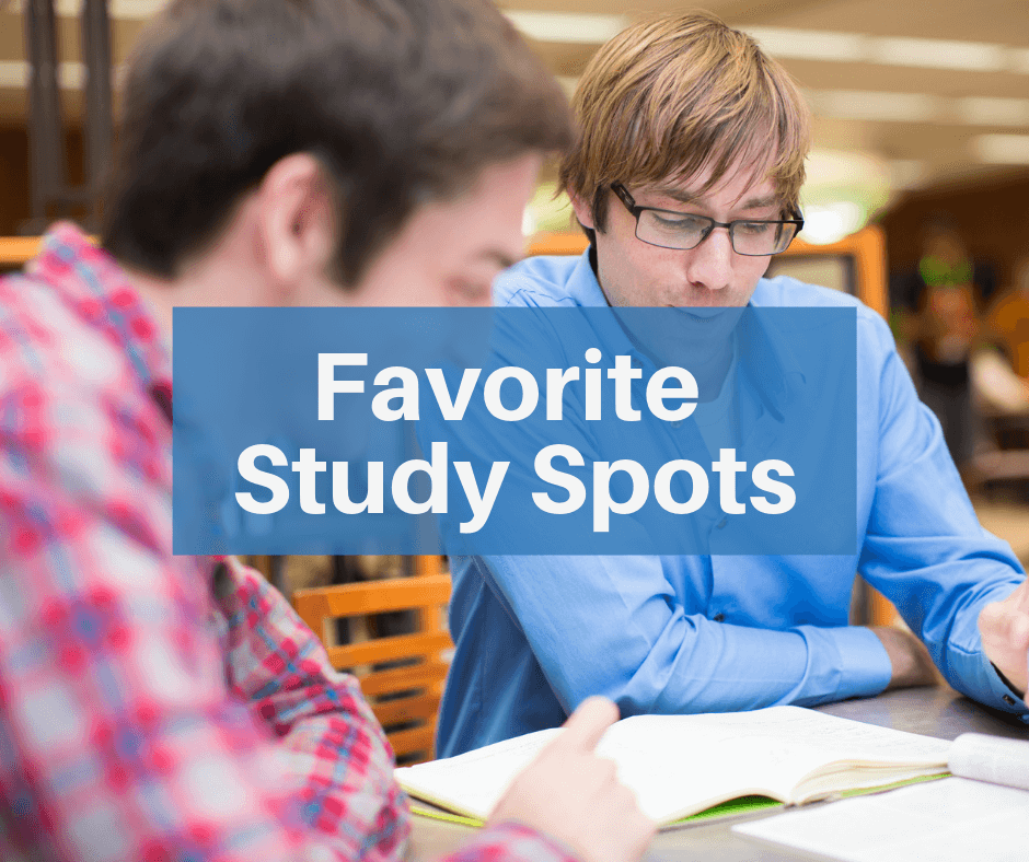 Favorite Library Study Spots - Coates Library